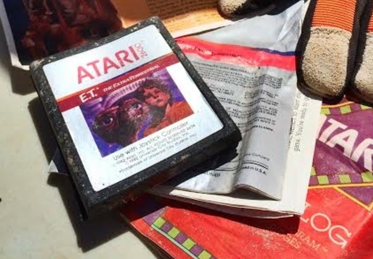 Urban Legend Proven: Atari Buried Tons Of ET Game Cartridges And ...